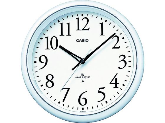 【仕様】●型番：IQ−1050NJ−7JF●直径（mm）：330　●厚さ（mm）：54　●カバー仕様　●カレンダー機能　●材質　●電源：単2アルカリ乾電池×2本（付属）　●電池寿命：約1年●樹脂枠　●前面ガラス　●電波受信機能、常時点灯ライ...