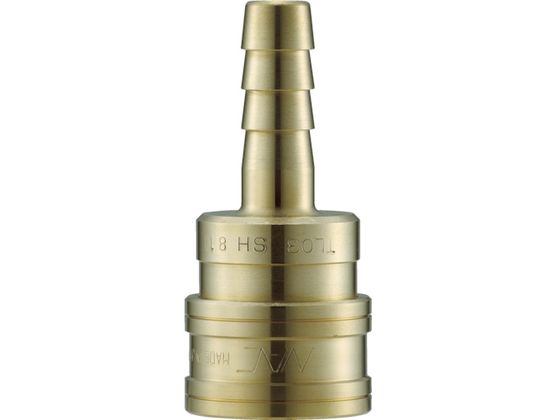 【仕様】●型番：CTL04SH2●最高使用圧力（MPa）：5．0　●適用ホースサイズ（インチ）：1／2　●最大衝撃圧力（MPa）：7．5　●使用流体：空気・水・作動油他●使用温度範囲：−20〜180℃　●両路開放型　●バルブレス●本体：真鍮...