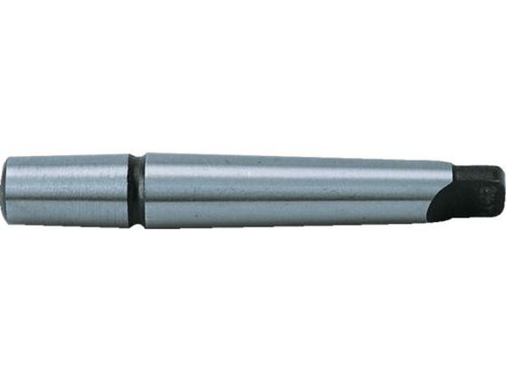 【仕様】●型番：TCA-42Y●外側テーパ：MT2●接続テーパ：JT4●全長（mm）：122．0●クロムモリブデン鋼（SCM415）●焼き入れ研磨品●ご使用の際はチャックアーバー、ドリルチャック、ドリルの接触面も洗浄剤で内径外径とも、付着し...