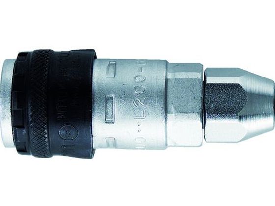 【仕様】●型番：TL200-65SN●相手側ホースサイズ（mm）：6．5×10．0　●最高使用圧力（MPa）：※　●流体温度（℃）：−20〜60°　●使用流体：空気●使用圧力：1．5MPa●鉄鋼●一般カップリングと互換性があります。【備考】...