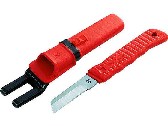 【商品説明】●刃の折りたたみ不要でケースと一体にベルト掛けでき、ナイフの出し入れがとてもスムーズです。【仕様】●型番：DM-1●全長（mm）：226●刃長（mm）：85●刃部：特殊鋼●刃物なので取り扱いに注意してください。（工具としてご使用...