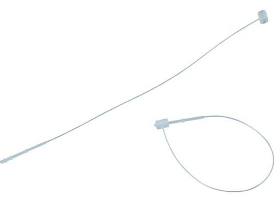 【商品説明】●取り付け器具が無くてもタグを付けられます。●ロック部は左右どちらかでも差し込めワンタッチで止められます。【仕様】●型番：TTF-130-NR●入数：100本●ループ長さ（mm）：130　●結束径（mm）：40●ポリアミド樹脂（...