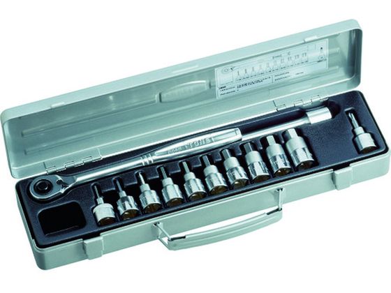 【仕様】●型番：HB4112●入数：1S●差込角（mm）：12．7●ソケット内容：ヘキサゴン：1／8、5／32、3／16、7／32、1／4、5／16、3／8、7／16、1／2、9／16、ドライバービットソケット：［［＋］］No．2●ハンドル...