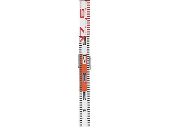 【商品説明】●クロスロット金具（品番：K）付です。●独自のロック式スライド金具（品番：K）を使用したアルミ製ロッドです。●大型目盛で読み取りやすく、内径測定、クロス標尺、直ロッドなどさまざまな使い分けが可能です。●ポイントを示すポイントカー...