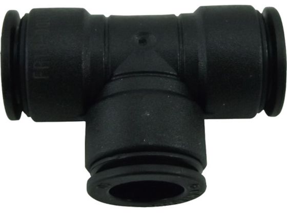 【仕様】●型番：FR10-00UT●適合チューブ外径D（mm）：10×10×10　●使用圧力：1MPa（空気）、0．3MPa（水）　●使用流体：空気、水●流体温度：−5〜60℃（空気）、5〜40℃（水）●本体：難燃性ポリブチレンテレフタレー...