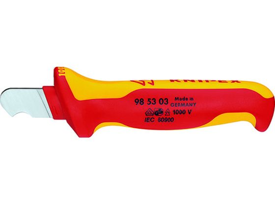【仕様】●型番：985303●刃長（mm）：28●全長（mm）：170●1000V絶縁仕様●DINEN／IEC60900基準適合品●ブレード：オイル焼き入れ焼き戻し処理済鋼【備考】※メーカーの都合により、パッケージ・仕様等は予告なく変更にな...