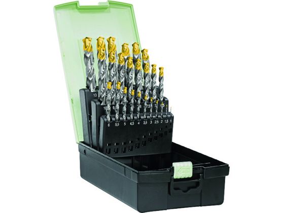 【商品説明】●さまざまな被削材に使用可能です。●エマルション、オイル、MQLで使用可能です。【仕様】●型番：DA110-SET-1-13-WZ90AJ●入数：1S●セット内容（mm）：1．0〜13．0／（0．5とび）●有効加工深さ：8D（刃...