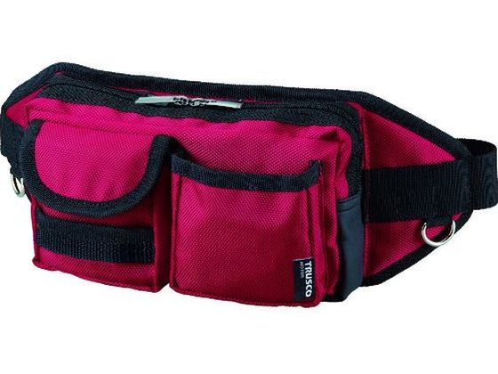 【仕様】●型番：TC-WDP-R●色：レッド●幅（mm）：250●奥行（mm）：70●高さ（mm）：135●形状：ウエストポーチ●腰まわり寸法90cmまで●ポリエステル【備考】※メーカーの都合により、パッケージ・仕様等は予告なく変更になる場...