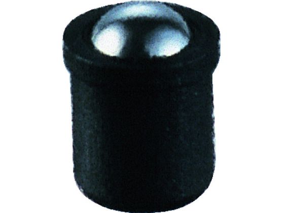【商品説明】●はめ込みタイプのプランジャーです。【仕様】●型番：EBP4●荷重（N）：3〜7　●外径（mm）：4　●ストローク（mm）：0．7　●全長（mm）：5　●ボール径（mm）：3．0　●耐熱温度（℃）：90●本体：ポリアセタール（P...