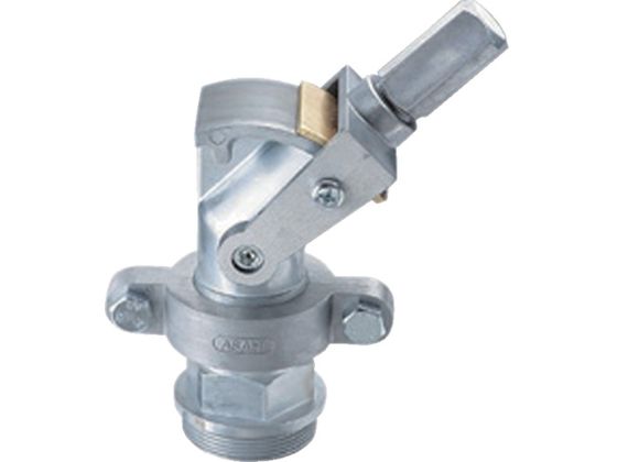 【仕様】●型番：AC6100●適用口径：G2　●全長（mm）：232●適用粘度：粘度グレードISO　●VG32　●オイル缶に取り付けてコックとして使用できます。　●JIS表示認定工場製●亜鉛合金（ただしフランジ部アルミ合金製）●パッキン（大...