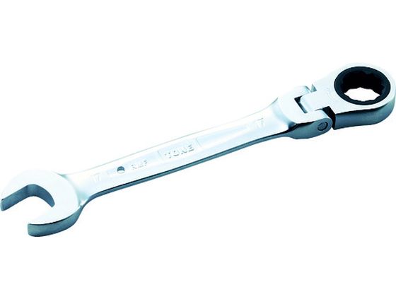 【商品説明】●ヘッドを任意の角度に調整できるため、今まで工具が届かなかった作業箇所に最適です。●安全ロープ取り付け穴付です。（RMF−14以上）●グッドデザイン賞受賞品です。【仕様】●型番：RMF-17●対辺寸法（mm）：17●厚さ（mm）...