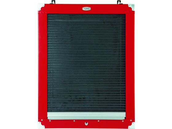 【仕様】●型番：C50B●入数：1S●色：レッド／ブラック●ケース寸法（mm）間口：600●ケース寸法（mm）奥行：120●ケース寸法（mm）高さ：770●引出し内寸法（mm）間口×奥行×高さ●スチール●スタンド使用時は転倒防止のため、固定...