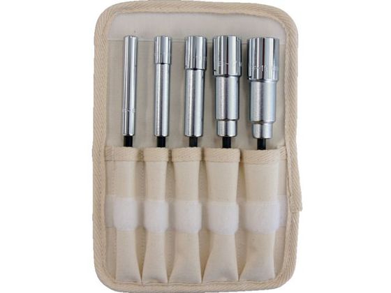 【仕様】●型番：TEF-5-SET●入数：1S●セット内容：TEF−8、10、13、17、19●タイプ：標準●セット内容（点）：5●18Vインパクト対応●内容品：クロムバナジウム鋼（SCRV4）●収納ケース【備考】※メーカーの都合により、パ...
