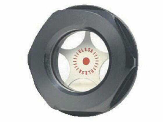 【仕様】●型番：FG−40N●外径（mm）：68　●厚さ（mm）：23　●二面幅寸法（mm）：62　●ねじ寸法：G2　●ねじ長さ（mm）：12　●耐熱温度（℃）：−30〜100●本体：ポリアミドブラック　●窓：特殊透明ポリアミド（PA−T／...