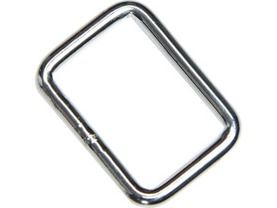 【商品説明】●簡単にPPベルトをしっかり結束できる専用金具です。【仕様】●型番：TKCN-40●最大使用荷重（kg）：90　●適合ベルト幅（mm）：40　●縦（mm）：20　●横（mm）：40　●適合幅（mm）：40　●厚さ（mm）：4　●...
