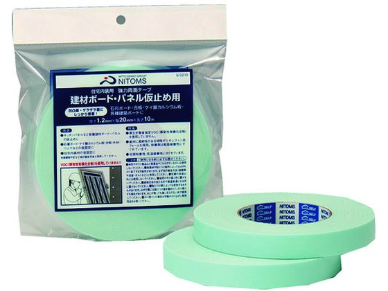 【商品説明】●粗面・反り面にも優れた接着性を発揮します。●初期接着・低温接着に優れ作業効率が向上します。●VOC（揮発性有機化合物）は使用していません。【仕様】●型番：G0210●色：ホワイト　●幅（mm）：20　●厚さ（mm）：1．2　●...