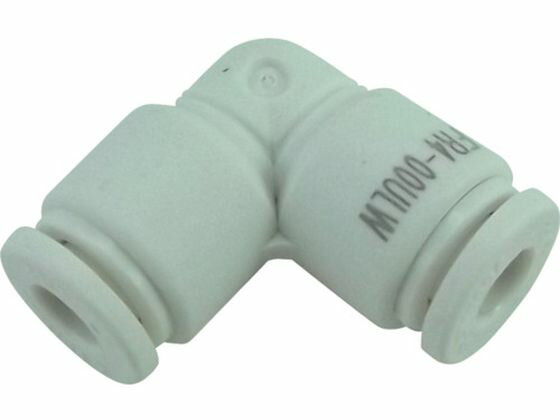 【仕様】●型番：FR4-00ULW●適合チューブ外径D（mm）：4×4　●使用圧力：1MPa（空気）、0．3MPa（水）　●使用流体：空気、水●流体温度：−5〜60℃（空気）、5〜40℃（水）●本体：難燃性ポリブチレンテレフタレート（PBT...