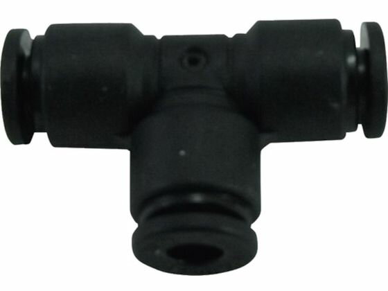 【仕様】●型番：FR4-00UT●適合チューブ外径D（mm）：4×4×4　●使用圧力：1MPa（空気）、0．3MPa（水）　●使用流体：空気、水●流体温度：−5〜60℃（空気）、5〜40℃（水）●本体：難燃性ポリブチレンテレフタレート（PB...