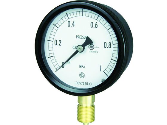 【仕様】●型番：BC10-131-0.1MP●圧力レンジ（MPa）：0．0〜0．10　●最小目盛（MPa）：0．002　●接続部サイズ：G3／8B　●大きさ（mm）：75　●ケース形状：A　●精度：±1．6％FS●大きさ：75mm●ブルドン...