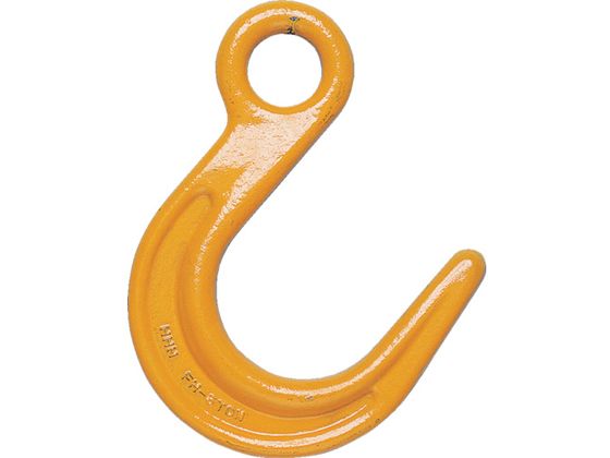 【商品説明】●口幅が広くふところが大きいので、直接敷き鉄板や径の太い物などを引っ掛けることができます。【仕様】●型番：FH1.5●基本使用荷重（t）：1．5　●寸法（mm）C：63　●寸法（mm）D：25　●寸法（mm）H：160　●寸法（...