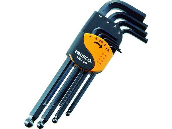【仕様】●型番：TBR-9S●入数：9本●セット内容（mm）：1．5、2、2．5、3、4、5、6、8、10●セット内容（本）：9●クロムバナジウム鋼（Cr−V）●ホルダ【備考】※メーカーの都合により、パッケージ・仕様等は予告なく変更になる場...