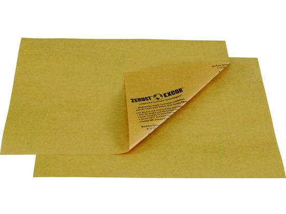 【商品説明】●ゼラスト防錆成分を含浸させた両面防錆タイプの気化性防錆紙です。【仕様】●型番：TZP-500●入数：20枚●形状：シート ●幅（mm）：500 ●長さ（mm）：500 ●厚さ（mm）：0．07●未開封期限：2年（防錆期間は6〜...