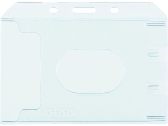 【商品説明】●IDカードの折れや破損を防ぎます。●名刺の収納も可能です。【仕様】●型番：TNH−47●入数：10枚●タイプ：ハード　●縦（mm）：72　●横（mm）：91　●中紙サイズ（mm）幅×高さ：90×55（ヨコ名刺）●再生PC樹脂【...