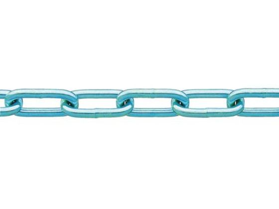 【商品説明】●切断済みチェーンですので、すぐにご使用いただけます。【仕様】●型番：TIC-653●全長（m）：3 ●使用荷重（kN）：2．45 ●線径d（mm）：6．5 ●内長P（mm）：37 ●内幅W（mm）：10●袋入●スチール ●表面...