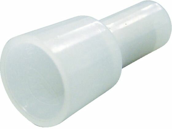 【商品説明】●絶縁被覆の片側が閉じた形状になっています。●RoHS指令適合製品です。【仕様】●型番：CE-8●入数：100個●電線抱合範囲より線（［［MM2］］）：4．0〜9．00　●全長（mm）：24．5　●R（mm）：8．2　●E（mm...