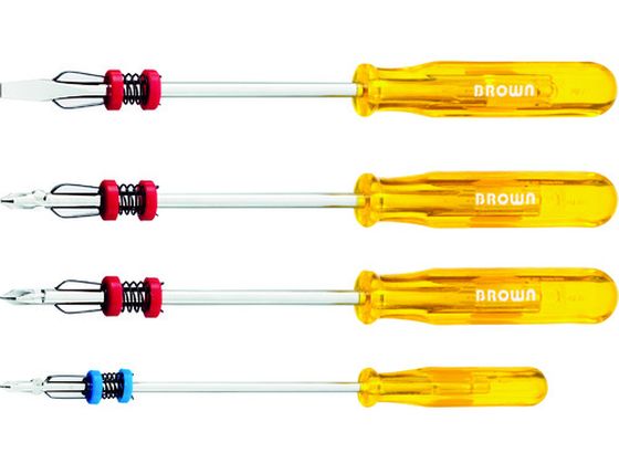 【仕様】●型番：D-12SET●入数：1S●セット内容（本）：4●セット内容：＋00×100mm、＋0×100mm、＋1×100mm、−4．3×100mm●軸部：工具鋼　ハンドル部：アクリル樹脂●［［＋］］00×100mm、［［＋］］0×1...