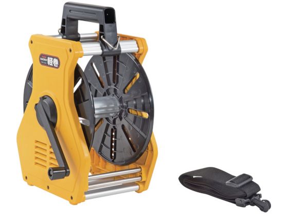 【商品説明】●テープロッドの巻取りが、スピーディーに行えます。【仕様】●型番：KM12-LST●サイズ：L　●適合テープ：SYR−50WK　●適合テープ長さ（m）：50まで●サイドガード付ドラム●ケース：ABS樹脂●事故の原因となりますので...