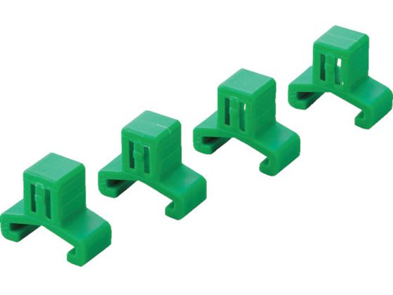 【商品説明】●YKHD−01専用のクリップです。【仕様】●型番：YKHD-01A●入数：4個●品名：グリップ　●幅（mm）：25　●奥行（mm）：25　●高さ（mm）：13●EKW・SKXシリーズのローラーキャビネット用。●スチール　●樹脂...