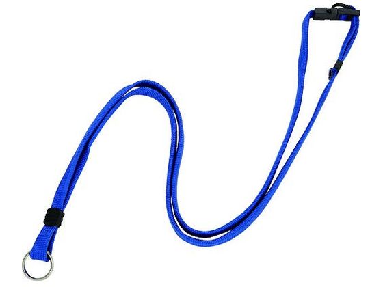 【仕様】●型番：TNH−L−B●色：青●ストラップ寸法：長さ900×幅10mm●再生PET100％【備考】※メーカーの都合により、パッケージ・仕様等は予告なく変更になる場合がございます。【検索用キーワード】TRUSCOリールクリップ名札用ス...