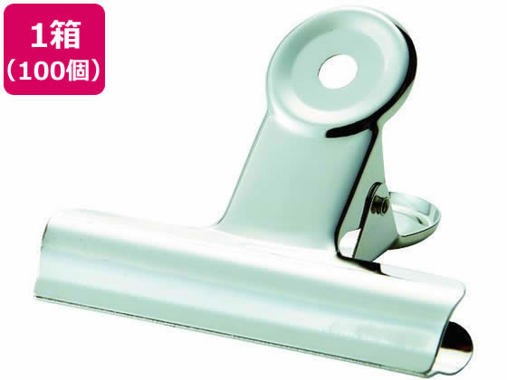 【商品説明】●スタンダードなクリップです。●事務用の他にもさまざまな職場やご家庭で、長年愛用されているクリップです。【仕様】●型番：MCL20−100●入数：100個●サイズ：豆　●挟口寸法（mm）：20　●とじ枚数（枚）：40　●挟口寸法...