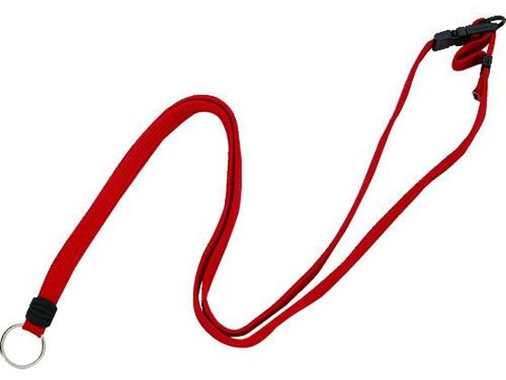 【仕様】●型番：TNH−L−R●色：赤●ストラップ寸法：長さ900×幅10mm●再生PET100％【備考】※メーカーの都合により、パッケージ・仕様等は予告なく変更になる場合がございます。【検索用キーワード】TRUSCOリールクリップ名札用ス...