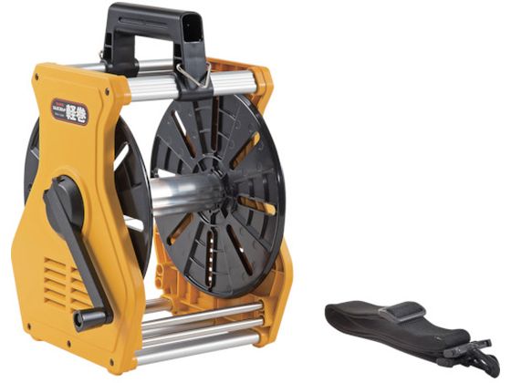 【商品説明】●テープロッドの巻取りが、スピーディーに行えます。【仕様】●型番：KM15-LST●サイズ：L　●適合テープ：SYR−50TK　●適合テープ長さ（m）：50まで●サイドガード付ドラム●ケース：ABS樹脂●事故の原因となりますので...
