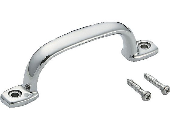 【商品説明】●握りやすい太さ、形状のハンドルです。【仕様】●型番：2LC−150●全長（mm）：150　●全高（mm）：42　●径（mm）：18　●取付ピッチ（mm）：128　●B1（mm）：21　●穴径（mm）：6●鏡面研磨●ステンレス鋼...