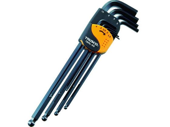 【仕様】●型番：TBRL-9S●入数：9本●セット内容（mm）：1．5、2、2．5、3、4、5、6、8、10●セット内容（本）：9●クロムバナジウム鋼（Cr−V）●ホルダ【備考】※メーカーの都合により、パッケージ・仕様等は予告なく変更になる...