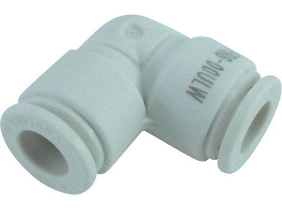 【仕様】●型番：FR6-00ULW●適合チューブ外径D（mm）：6×6　●使用圧力：1MPa（空気）、0．3MPa（水）　●使用流体：空気、水●流体温度：−5〜60℃（空気）、5〜40℃（水）●本体：難燃性ポリブチレンテレフタレート（PBT...