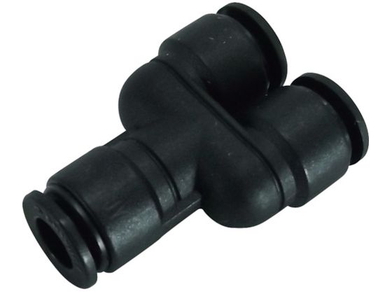 【仕様】●型番：FR6-00UY●適合チューブ外径D（mm）：6×6×6　●使用圧力：1MPa（空気）、0．3MPa（水）　●使用流体：空気、水●流体温度：−5〜60℃（空気）、5〜40℃（水）●本体：難燃性ポリブチレンテレフタレート（PB...