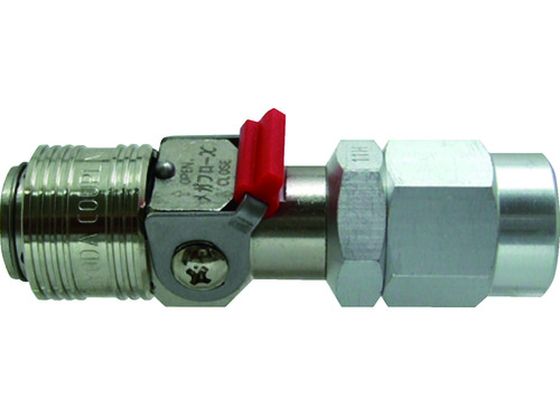 【仕様】●型番：MFXP-11H-B●最高使用圧力（MPa）：1．5　●接続口径：11×16　●六角対辺（mm）H1：24　●六角対辺（mm）H2：24　●使用流体：空気●流体温度：−5〜60℃●本体：アルミ合金＋真鍮　●シールゴム：ニトリ...