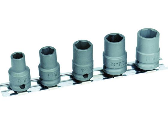 【仕様】●型番：T3-5SET●入数：1S●差込角（mm）：9．5●セット内容：T3−08A（8mm）、10A（10mm）、12A（12mm）、13A（13mm）、14A（14mm）●セット内容（点）：5●タイプ：スタンダード●内容品：クロ...