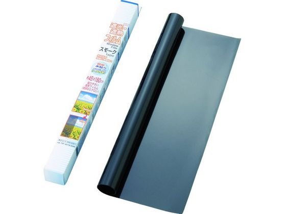 【商品説明】●遮熱効果で冷房効率がアップします。●太陽光のほとんどを遮り、室内の温度上昇を抑えます。●紫外線防止・目かくし効果に良好です。●水を使って簡単に窓に貼れ、はがした跡も残りにくいシートです。【仕様】●型番：TSF-4518-SMK...