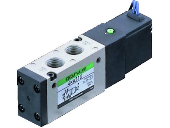 【仕様】●型番：4KA110-M5-AC100V●有効断面積（［［MM2］］）：3　●接続口径：M5　●電源（V）：AC100　●使用流体：空気　●音速コンダクタンス（C［dm［［の3乗］］／（S・bar）］）：0．65●流体温度：5〜50...