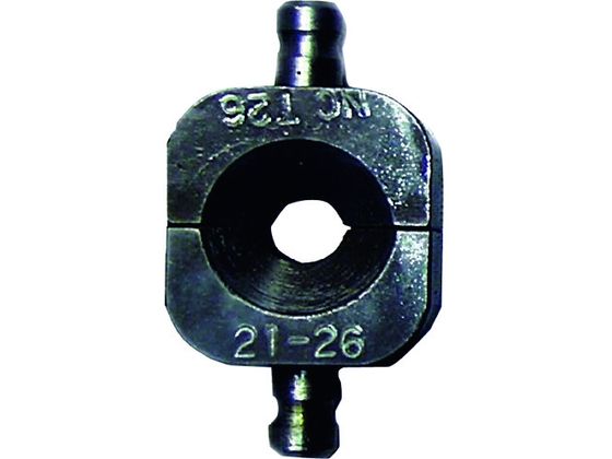 【商品説明】●NC−M−T190C、NC−M−T122、NC−M−HE100専用ダイスです。●マルチパワーツール充電、電動式、油圧ポンプに使用できます。【仕様】●型番：T122-D26●入数：2個●適合ヘッド：NC−M−T190C、NC−M...