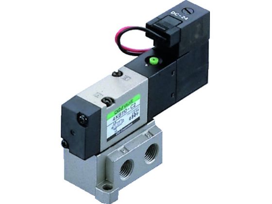 【仕様】●型番：4KB110-06-AC100V●有効断面積（［［MM2］］）：4　●接続口径：Rc1／8　●電源（V）：AC100　●使用流体：空気　●音速コンダクタンス（C［dm［［の3乗］］／（S・bar）］）：0．89●流体温度：5...