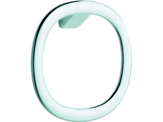 【商品説明】●丸いデザインがキュートなリング型のタオル掛けです【仕様】●型番：47M-N0002-SC●幅（mm）：180　●奥行（mm）：50　●高さ（mm）：180　●色：シルバークローム●180●亜鉛●取付ビス同梱【備考】※メーカーの...