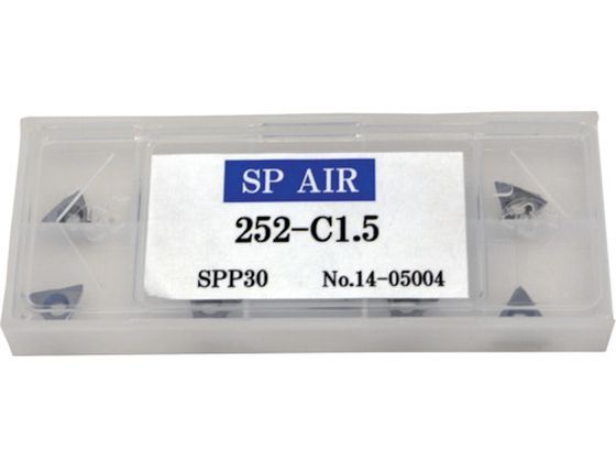 【仕様】●型番：252-C1.5●入数：10個●タイプ：1．5C●適合機種：SP−7252F、SP−7252FR、SP−7252F−2●面取り角度（°）：45【備考】※メーカーの都合により、パッケージ・仕様等は予告なく変更になる場合がござい...