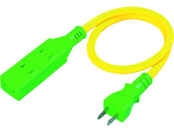 【商品説明】●ストレート型トリプルコンセントです。●最大合計1500Wまで使用可能です。【仕様】●型番：S2-0.5S●色：イエロー　●電線仕様長さ（m）：0．5　●電線仕様太さ（［［MM2］］）：1．25　●電線仕様芯数（C）：2　●コン...
