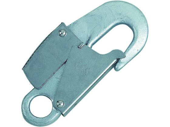 【商品説明】●親綱用小型フックです。●カバーはステンレススチール製です。【仕様】●型番：NO.29ZN●全長（mm）：140 ●フック口開き（mm）：20 ●基孔径（mm）：20 ●有効径（mm）：20●固定式●本体：スチール ●カバー：ス...